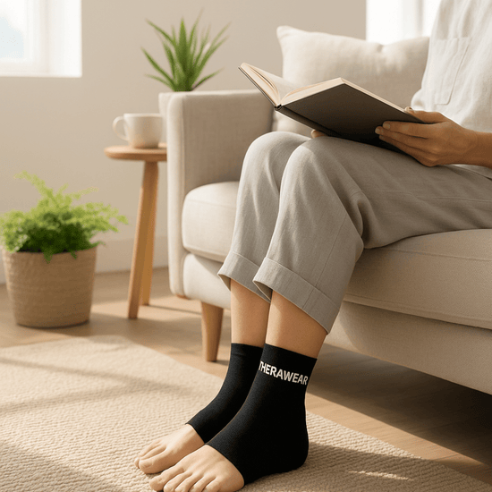 Ankle Ice Compression Wrap | TheraWear Ice Range