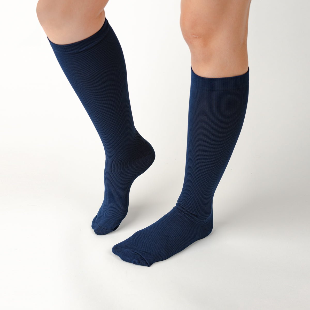 Compression Socks Australia | TheraSocks Knee High | Navy Blue – TheraWear